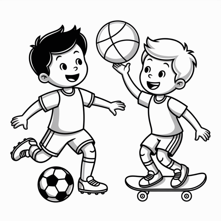 Coloring Pages For Boys - Love For Coloring