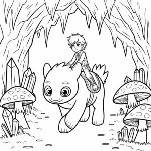 How To Train Your Dragon Coloring Pages - Love For Coloring