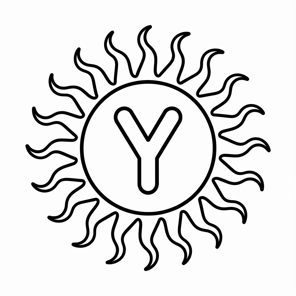 Y coloring pages-Fun alphabet learning sheets - Love For Coloring