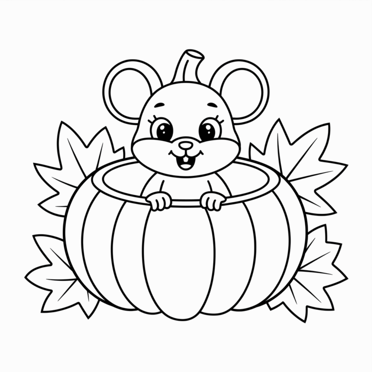 20 Autumn Coloring Pages – Free Fall Printables for All Ages - Love For ...