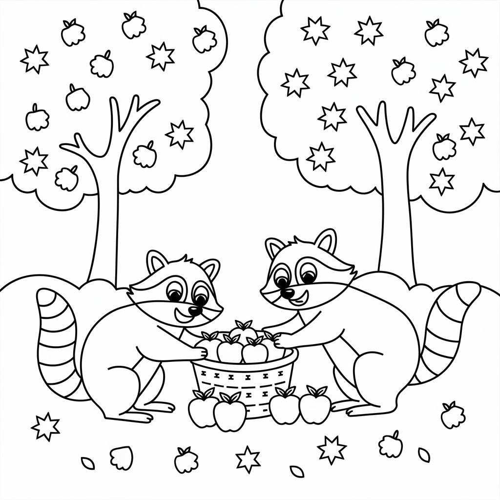 20 Cute Fall Coloring Pages-free printable - Love For Coloring