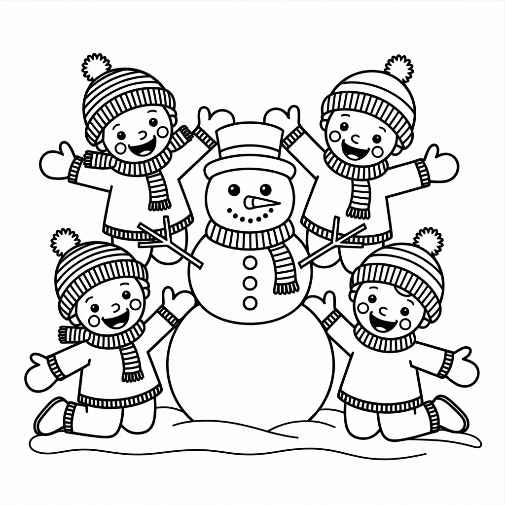 20 Winter coloring pages– Free Seasonal Printables for All Ages - Love ...