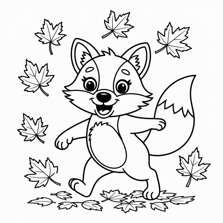 20 Autumn Coloring Pages – Free Fall Printables for All Ages - Love For ...