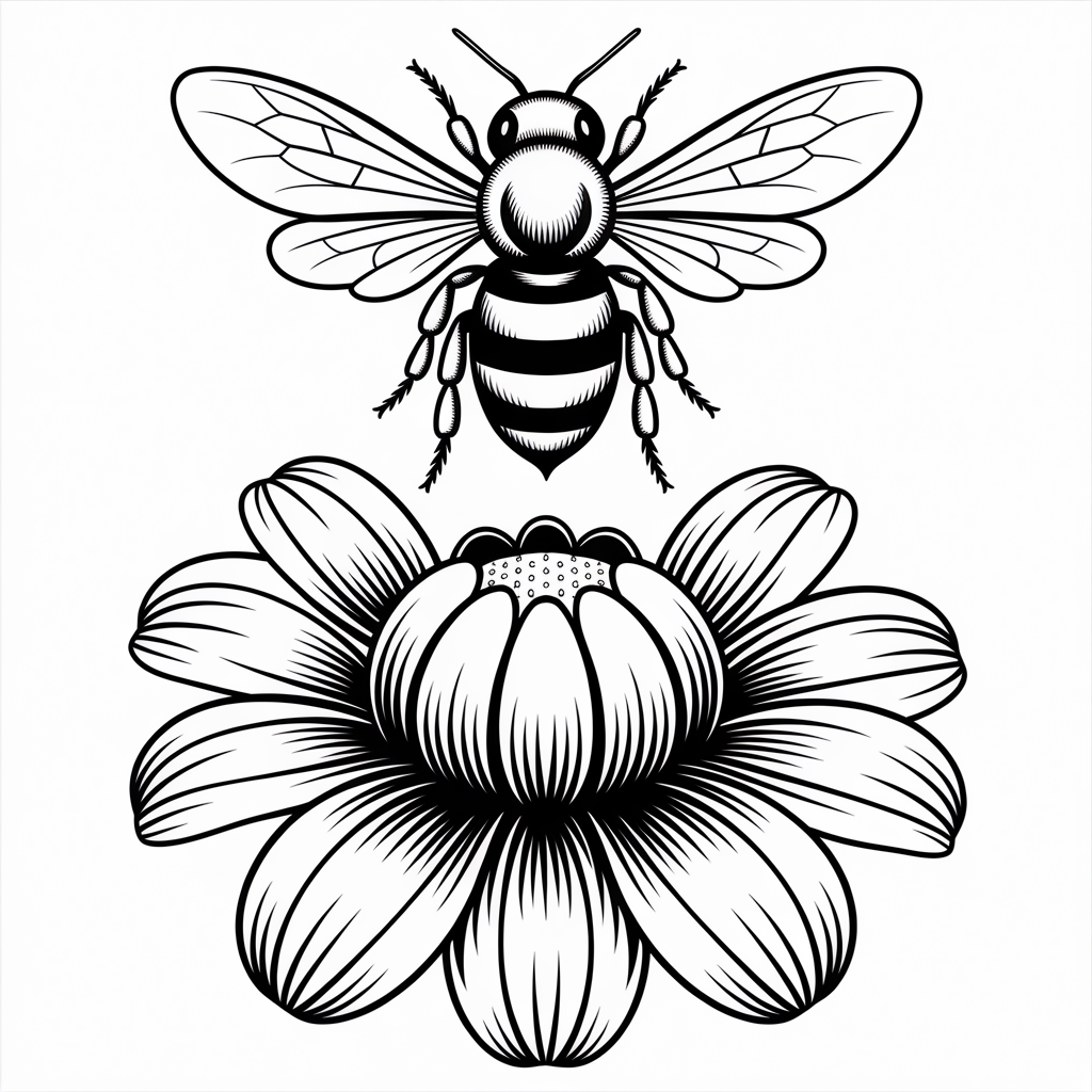Coloring pages for insects - Love For Coloring