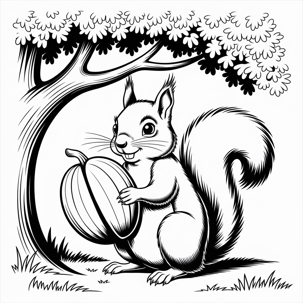 20 Easy Fall Coloring Pages – Free Seasonal Printables - Love For Coloring
