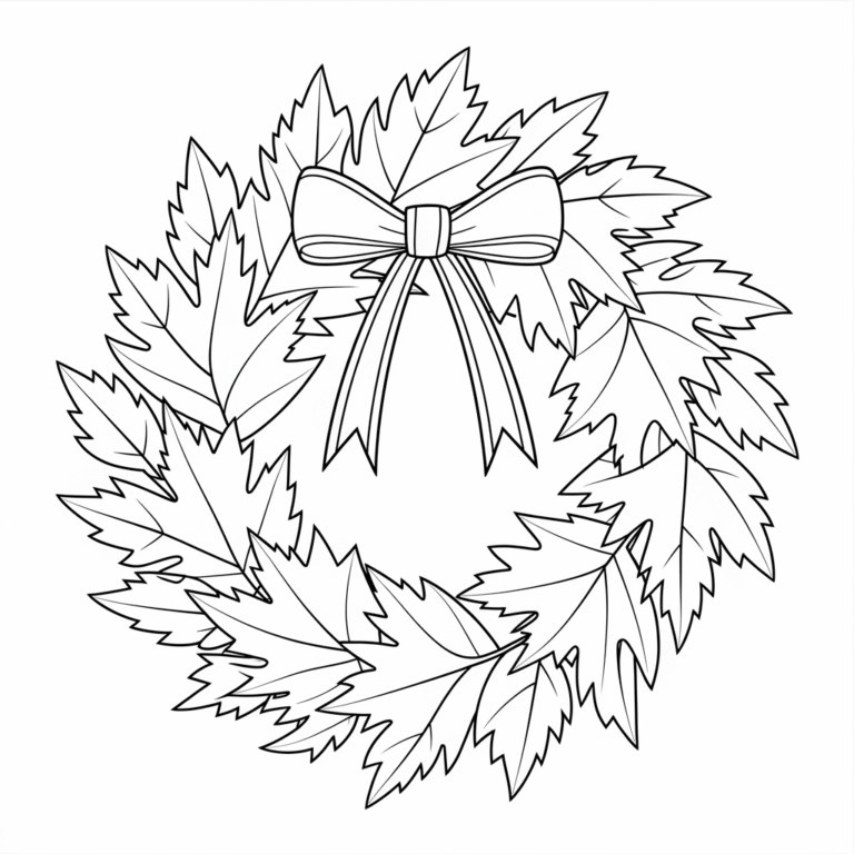 20 Fall Leaves Coloring Pages – Free Printable Autumn Designs - Love ...