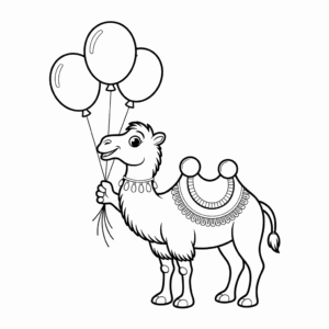 20 Camel Coloring Pages – Free & Printable Fun for Kids and Adults ...