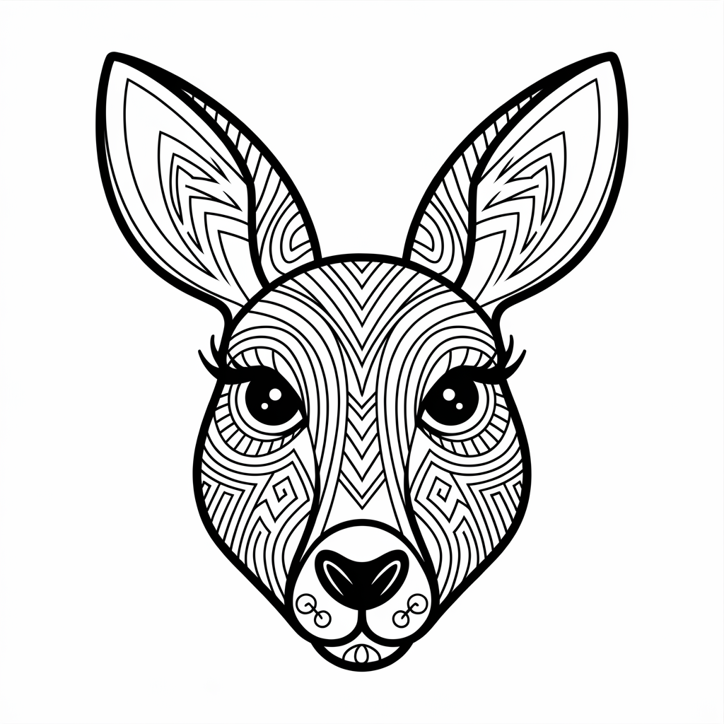 20 Kangaroo Coloring Pages – Free, Printable & Fun - Love For Coloring
