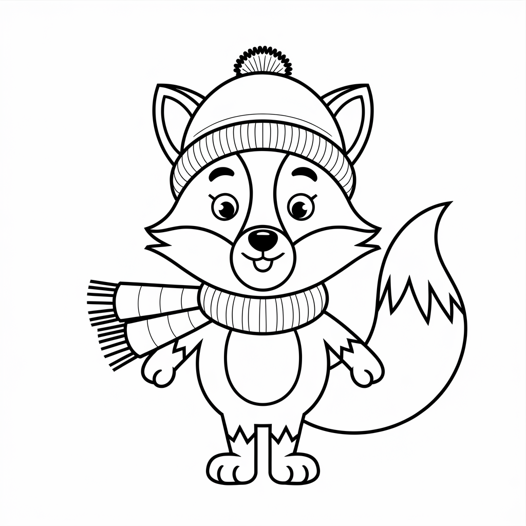 Fox Coloring Pages – Fun & Creative Printables for All Ages - Love For ...