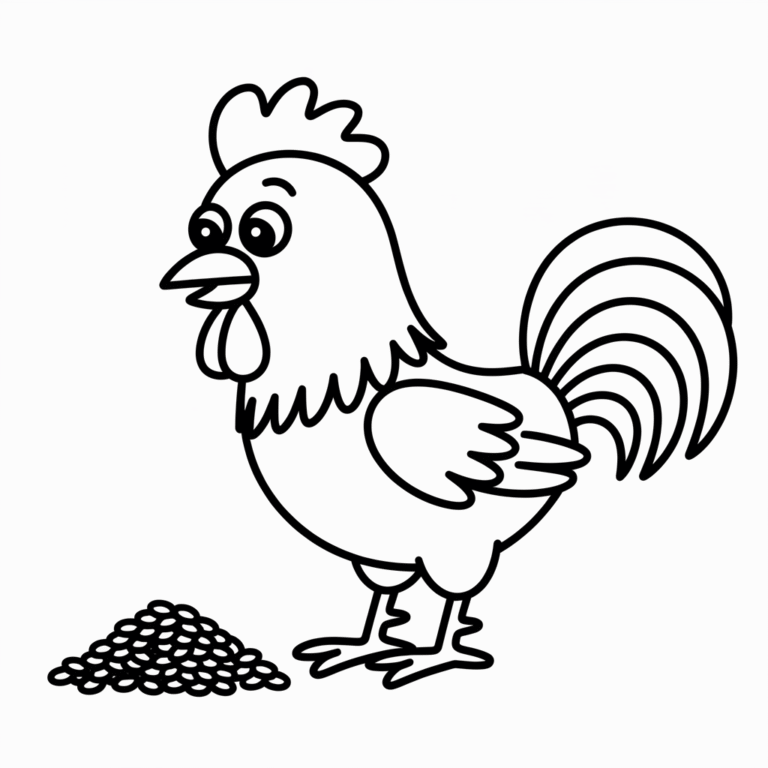 20 Rooster coloring pages |Free Printables for Kids & Adults - Love For ...