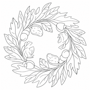 20 Easy Fall Coloring Pages – Free Seasonal Printables - Love For Coloring