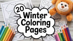 20 Winter coloring pages– Free Seasonal Printables for All Ages - Love ...