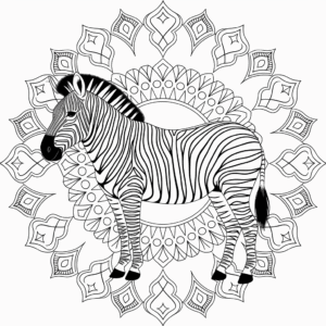 Zebra Coloring Pages – Fun & Creative Printables for All Ages - Love ...